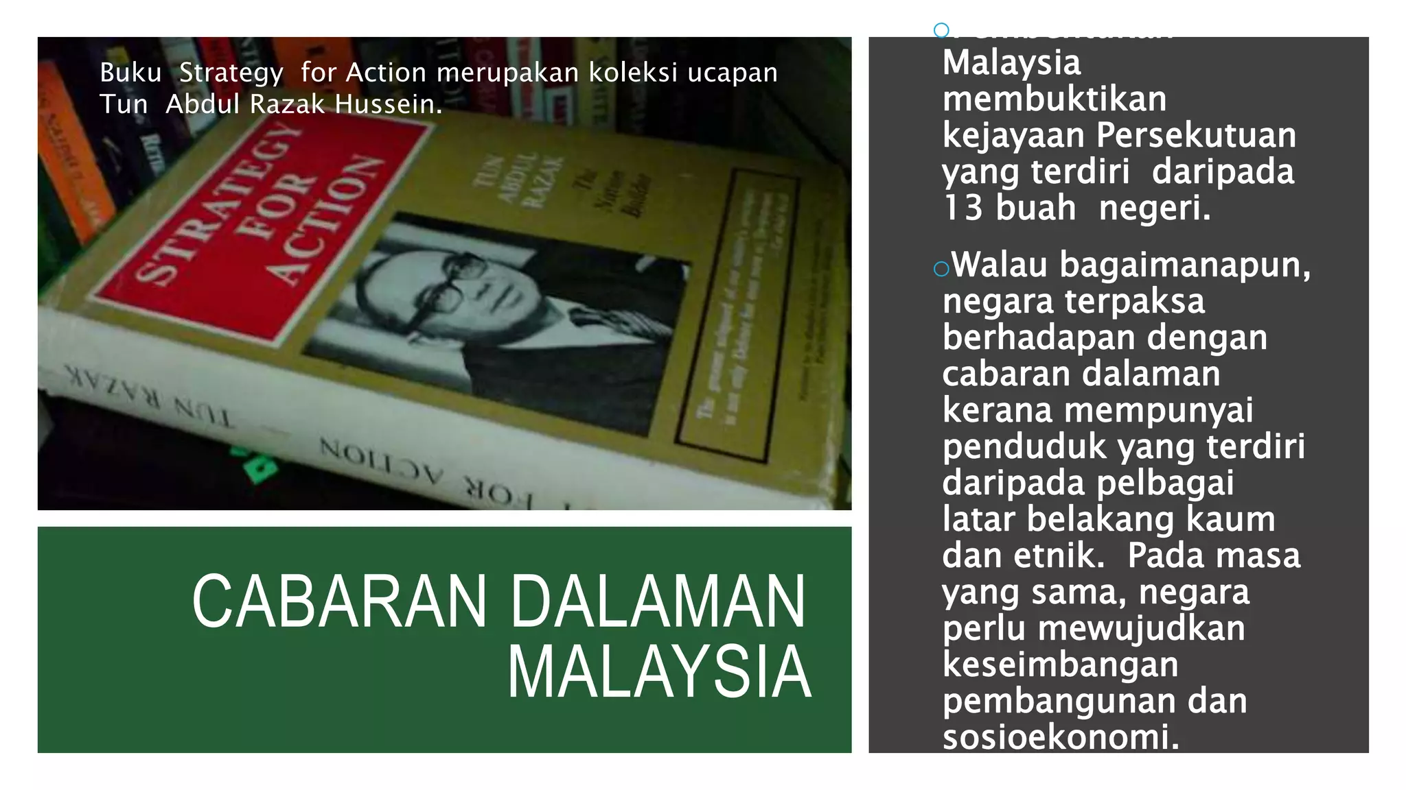 6.1 Cabaran Dalam Malaysia F5KSSM | PPTX