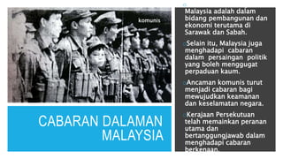 6.1 Cabaran Dalam Malaysia F5KSSM | PPTX