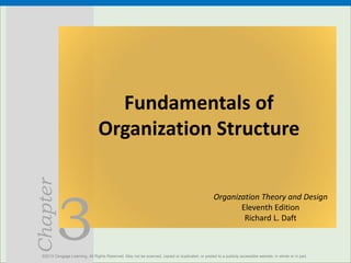 Fundamentals of Organization Structure | PPTX