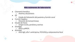 Enfermedad Inflamatoria Intestinal (CUCI y Crohn) y Otros. | PDF