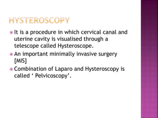 Hysteroscopy | PPTX