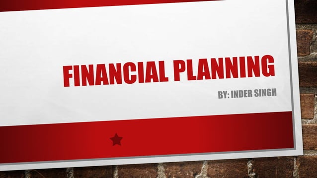 6. Financial Planning.pptx