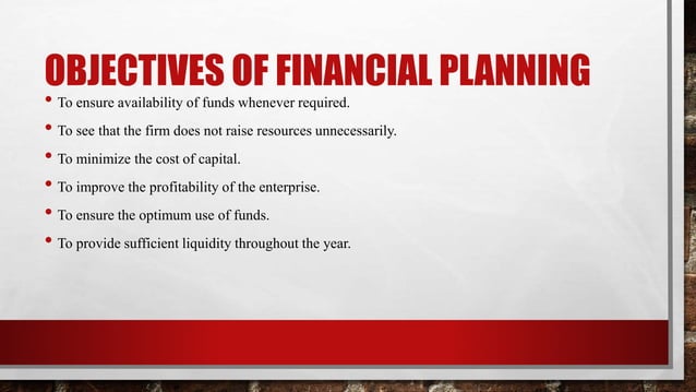 6. Financial Planning.pptx