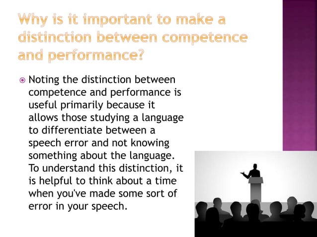 6. Competence vs. Performance.pptx | Education
