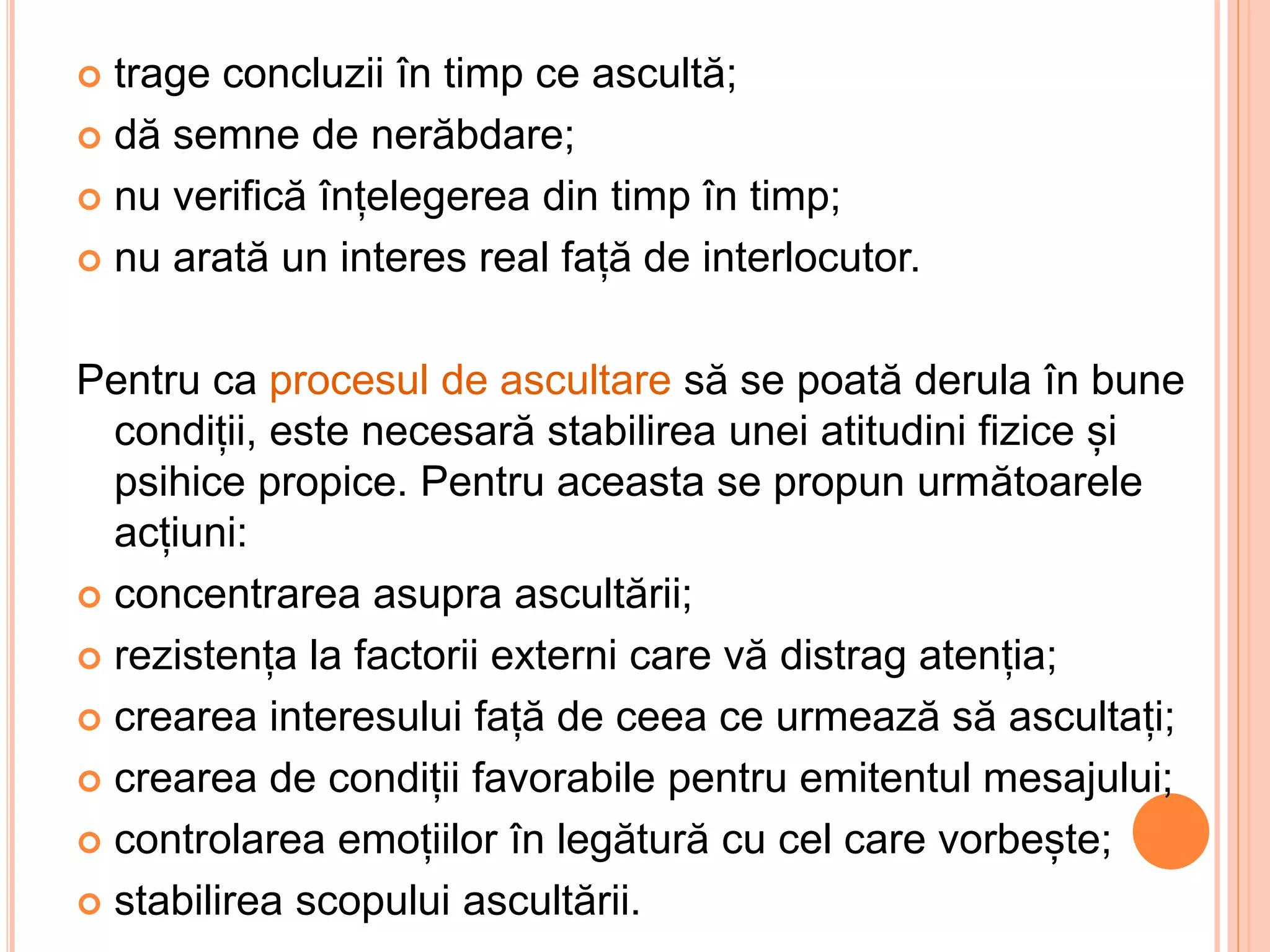 6. Com. verbala Tehnici de ascultare.ppt