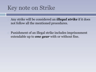 Industrial Dispute | PPTX | Law