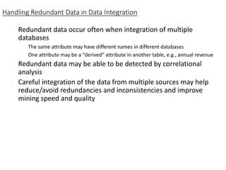 Pre-Processing and Data Preparation | PPT