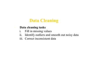 Pre-Processing and Data Preparation | PPT
