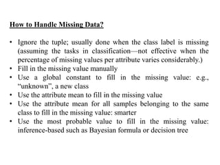 Pre-Processing and Data Preparation | PPT | Databases | Computer Software and Applications