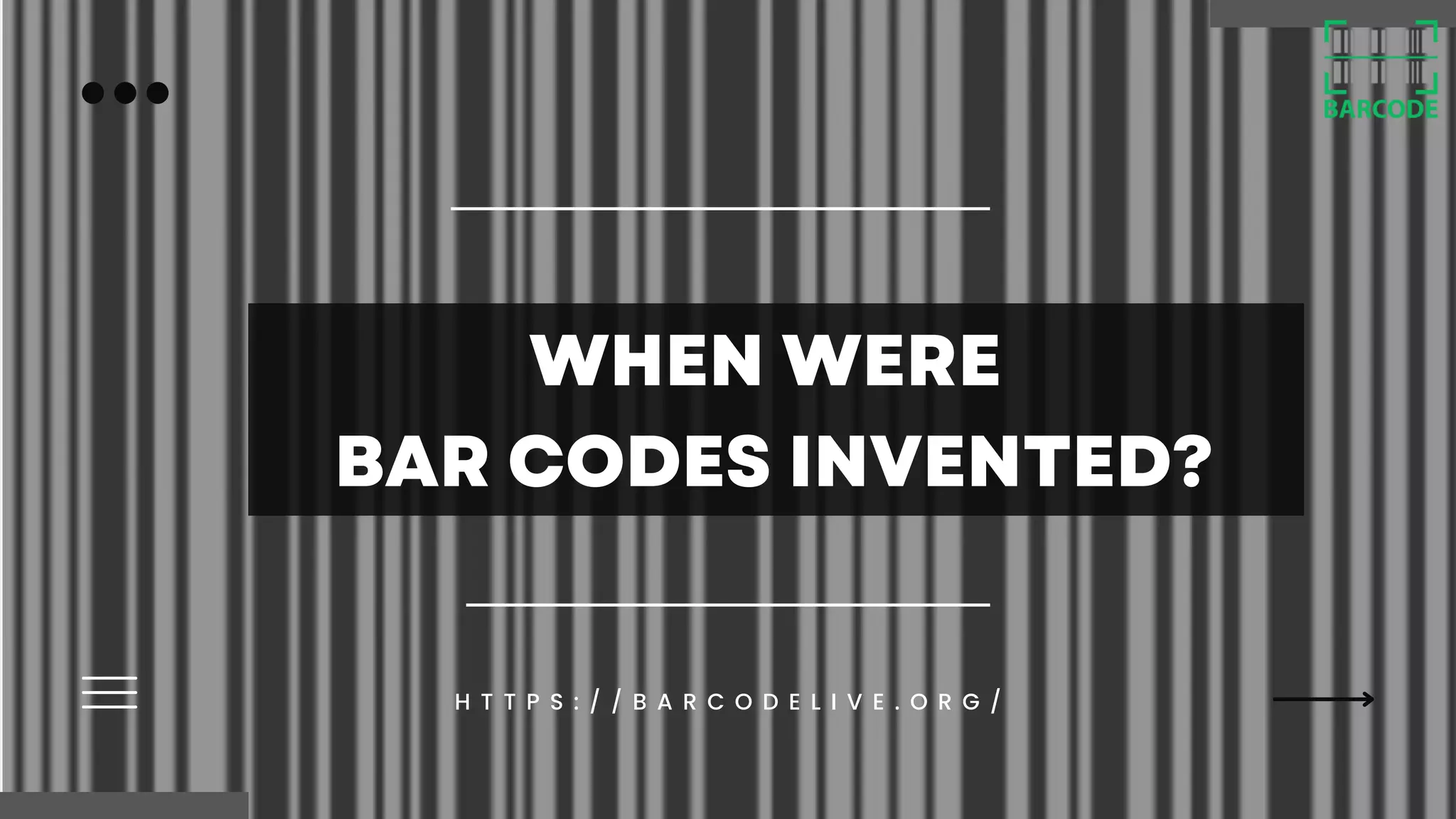 History of the Barcode - Who invented the barcode? | PDF
