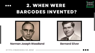 History of the Barcode - Who invented the barcode? | PDF