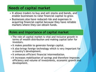 Capital Market | PPTX