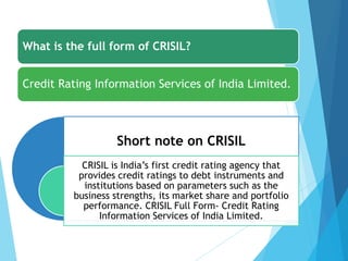 Capital Market | PPTX