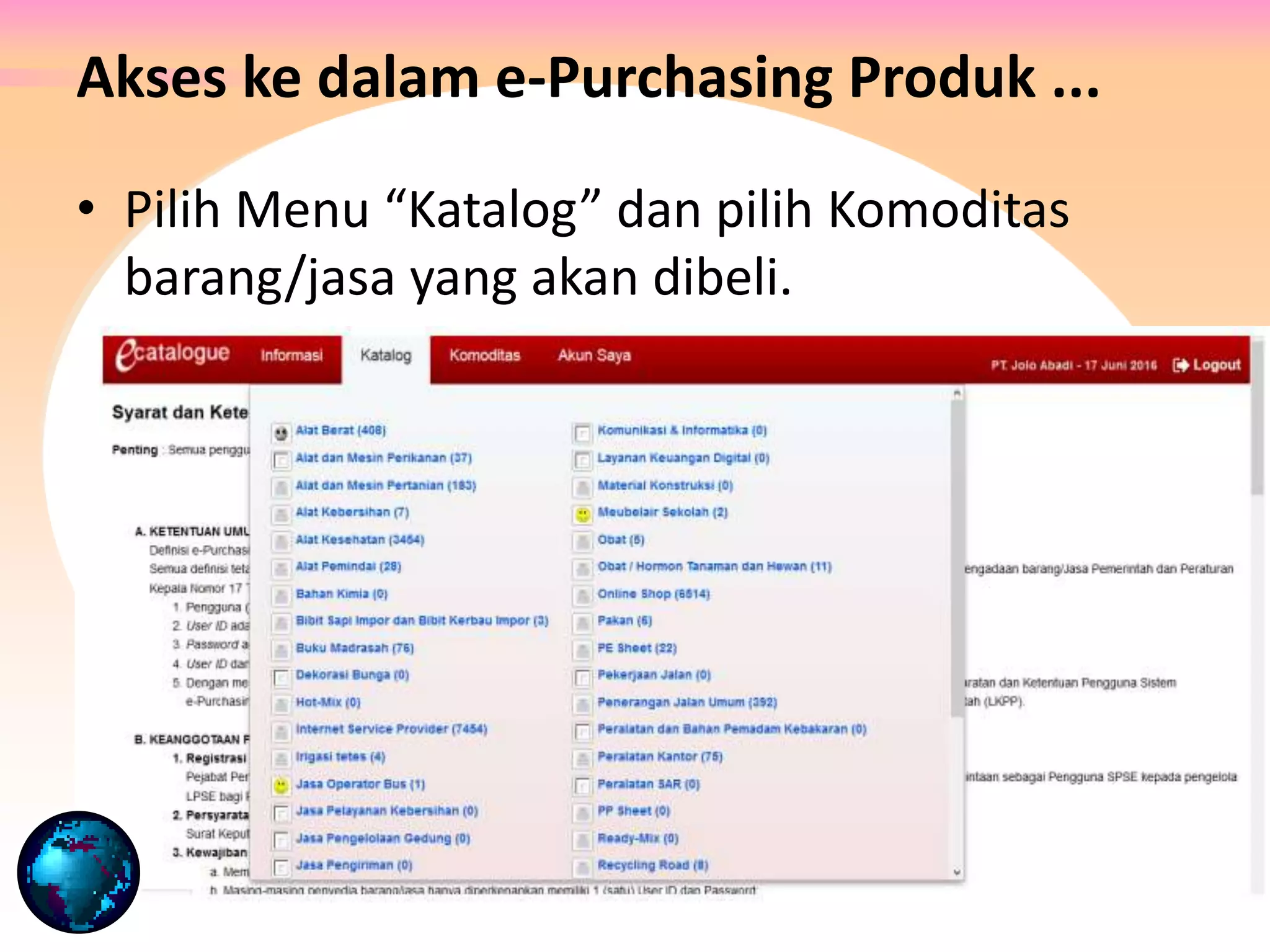 Tahapan e-Purchasing melalui e-Katalog _Training "e-PURCHASING from e ...
