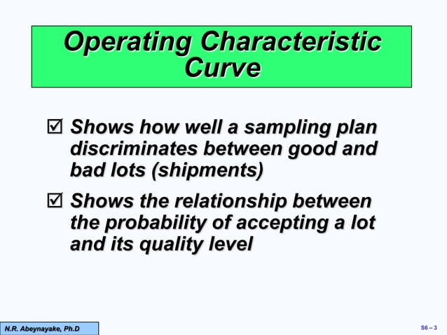 6. Sampling Plan Single Sampling.pdf