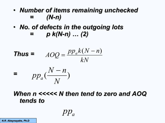 6 Sampling Plan Single Samplingpdf 4869
