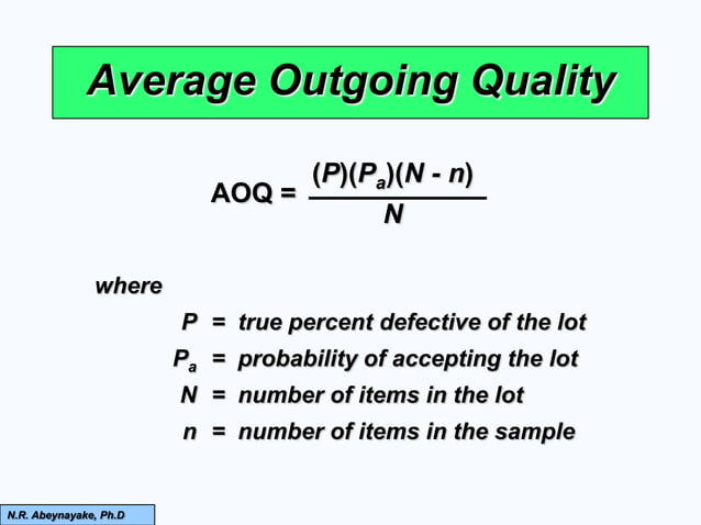 6 Sampling Plan Single Samplingpdf 3762