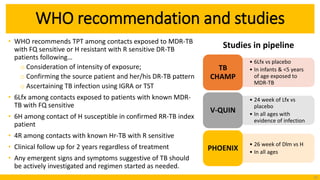 TB Preventive Therapy | PPTX