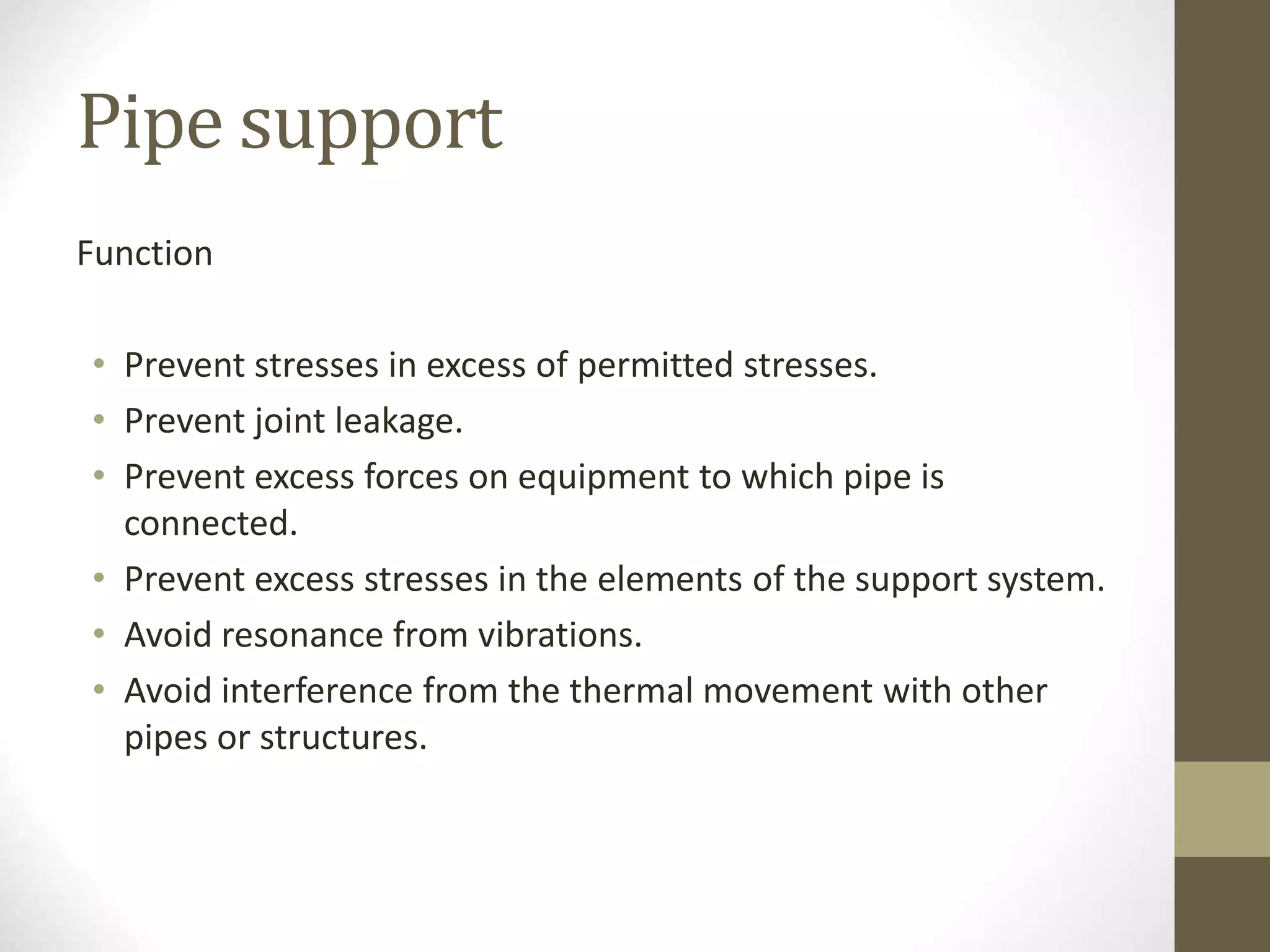 6. pipe support and restraint.ppt