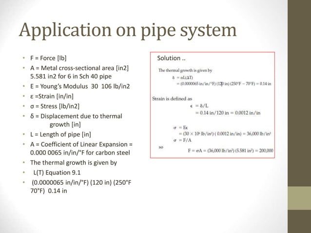 6. pipe support and restraint.ppt | Physics | Science