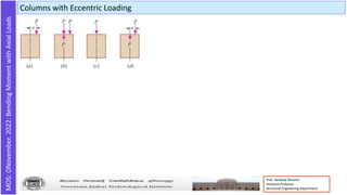 6. Bending Moment combined with Axial Loads.pptx