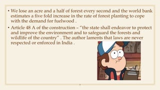 Ailing Planet.pptx | Environmental Services Industry | Industries