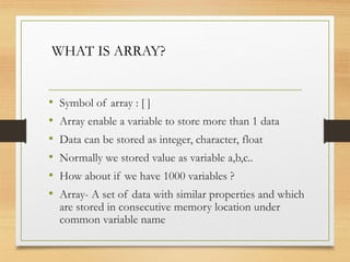 Array-part1 | PPT