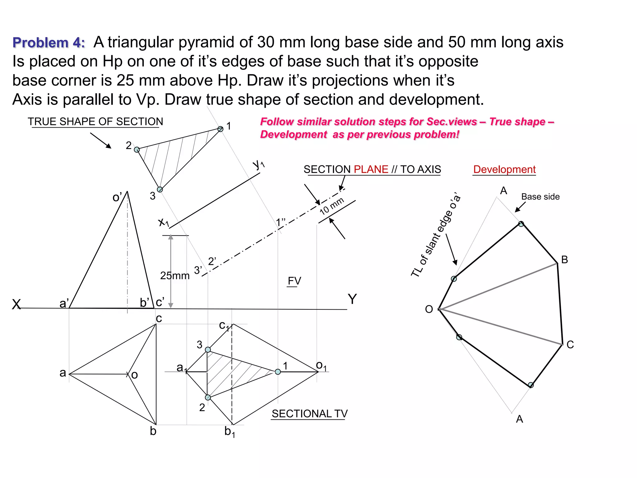 6. Section of solids and development of surfaces.ppt