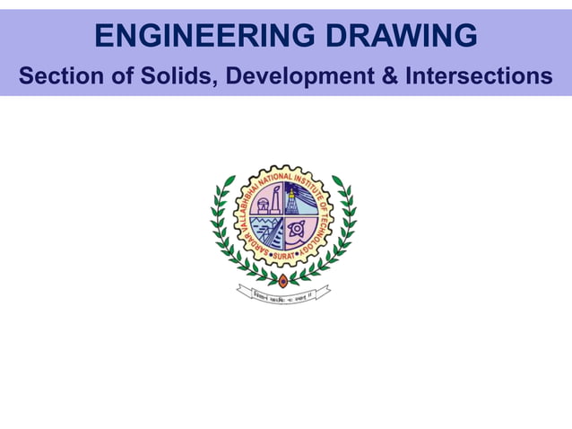 6. Section of solids and development of surfaces.ppt | 3-D Graphics | Computer Software and ...