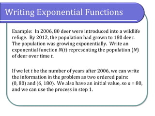 6.1 Exponential Functions | PDF