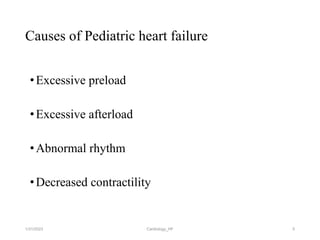 6.HF PPT.pptx | Heart and Cardiovascular Diseases | Diseases and Conditions