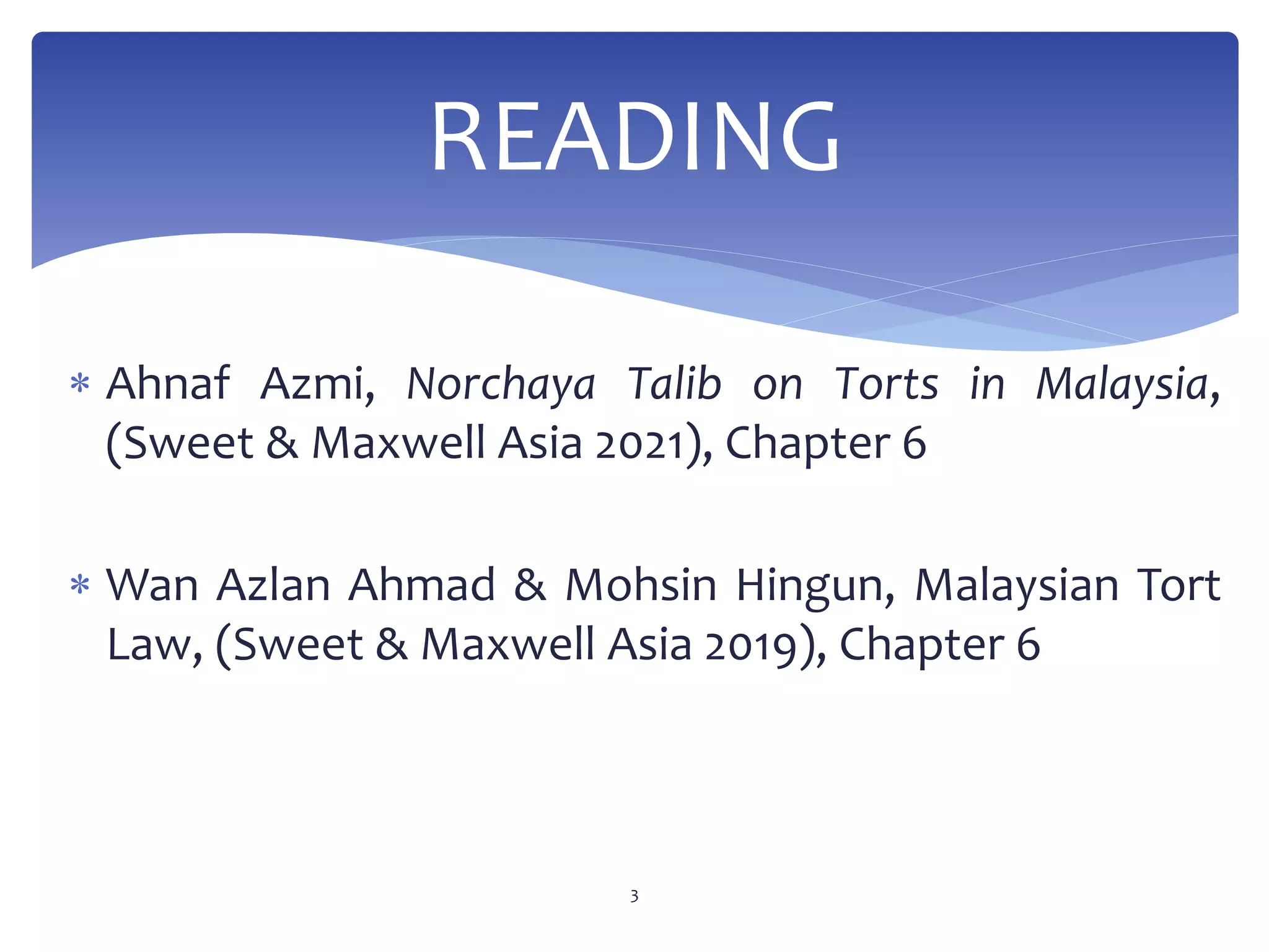 6. NEGLIGENCE - DUTY OF CARE (LIABILITY FOR OMISSIONS).pptx