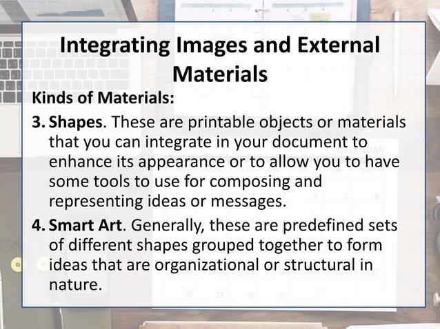 6. Applied Productivity Tools with Advanced Application Techniques PPT ...