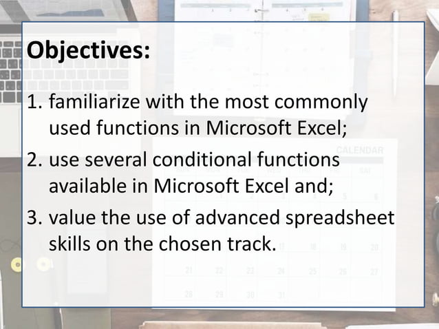 6. Applied Productivity Tools with Advanced Application Techniques PPT ...