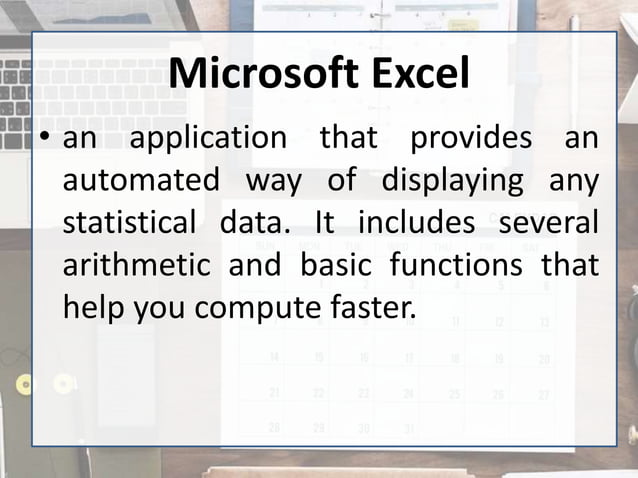 6. Applied Productivity Tools with Advanced Application Techniques PPT ...