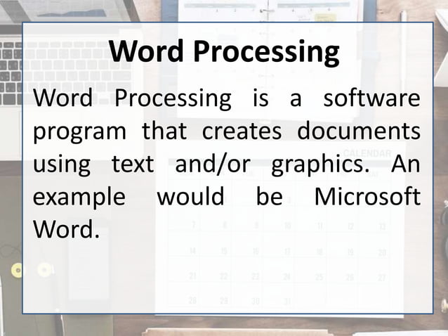6. Applied Productivity Tools with Advanced Application Techniques PPT ...