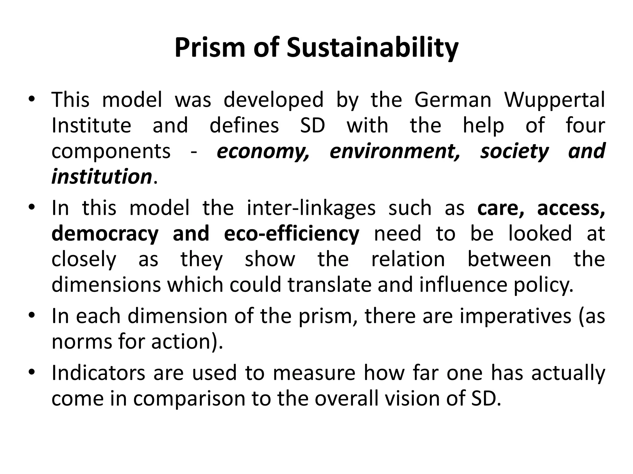 6. Models for Sustainable Development.ppt