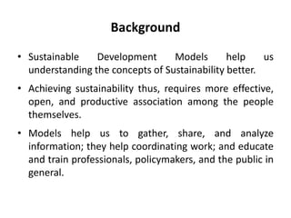 6. Models for Sustainable Development.ppt