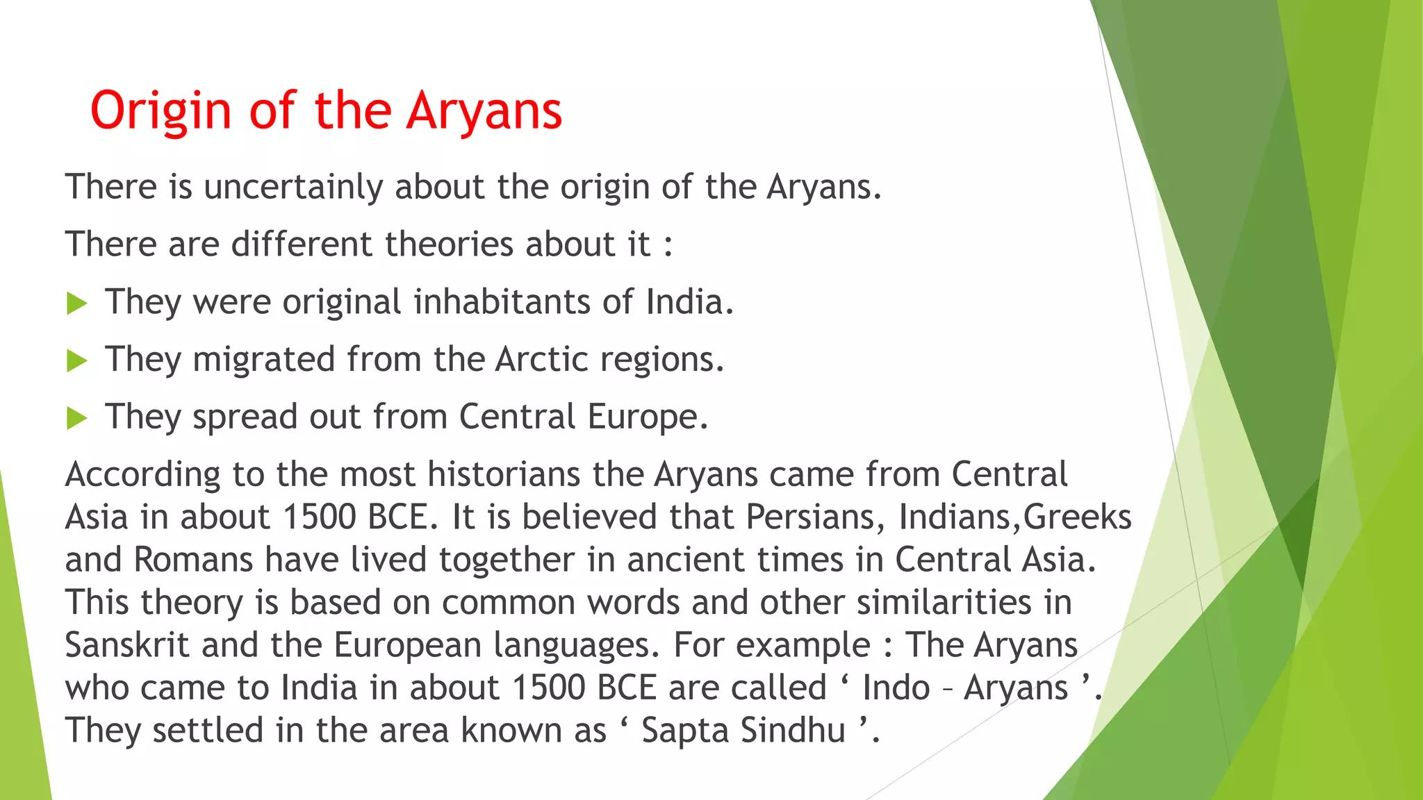 6. THE VEDIC CIVILISATION.pptx