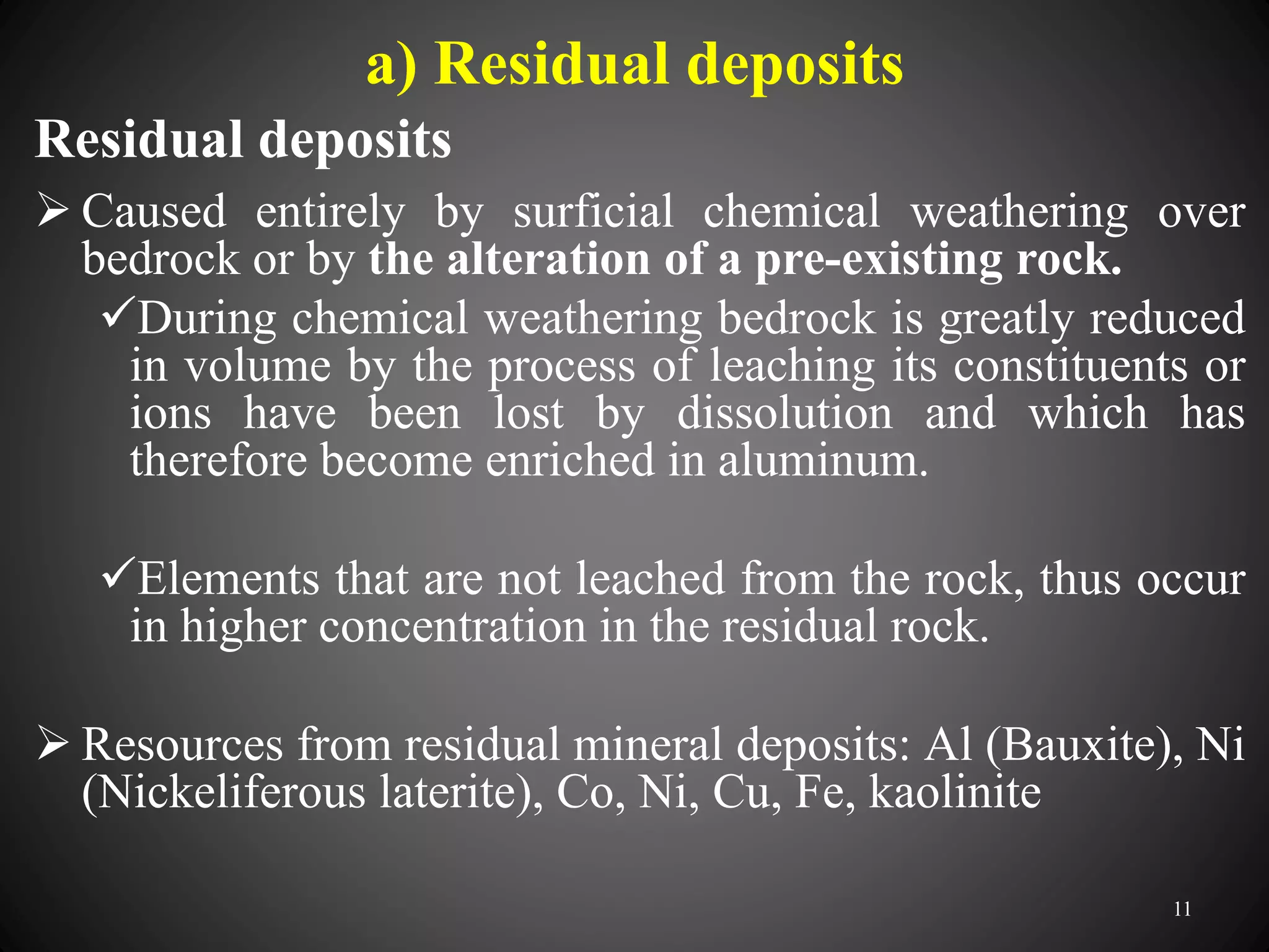 6. Supergene and secondary enrichment deposits.pptx