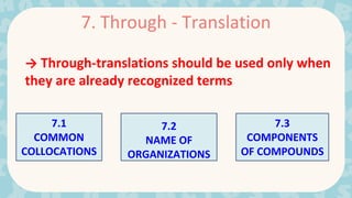 6.Translation Procedure | PPTX