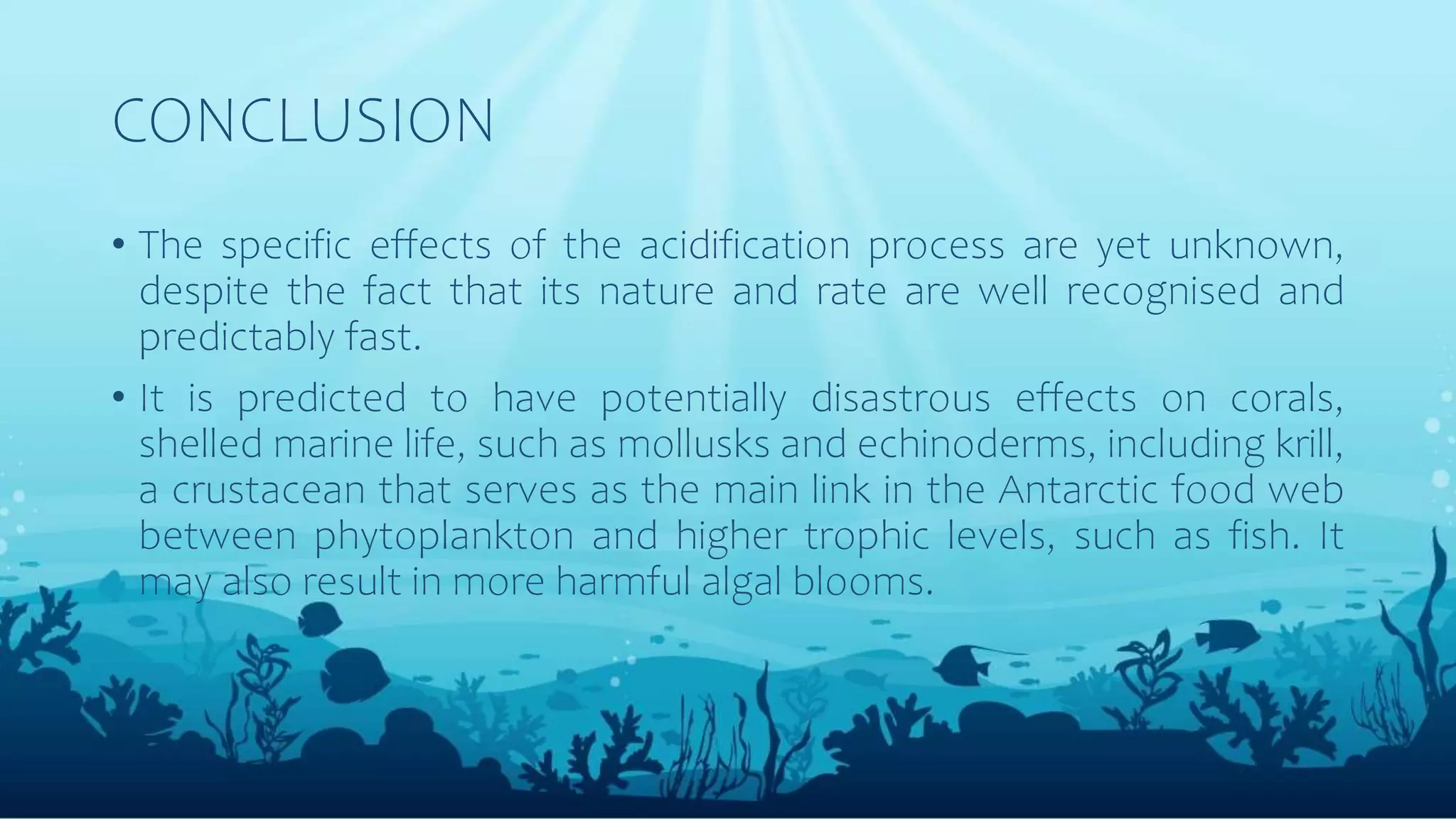OCEAN ACIDIFICATION | PPTX