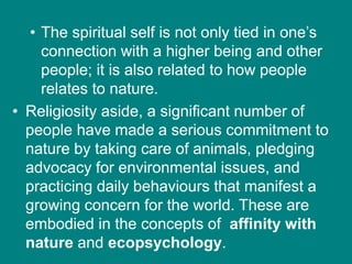 6. the spiritual self.ppt