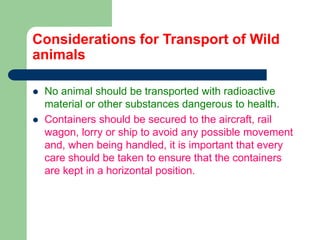 6. Transportation of wild animals.ppt