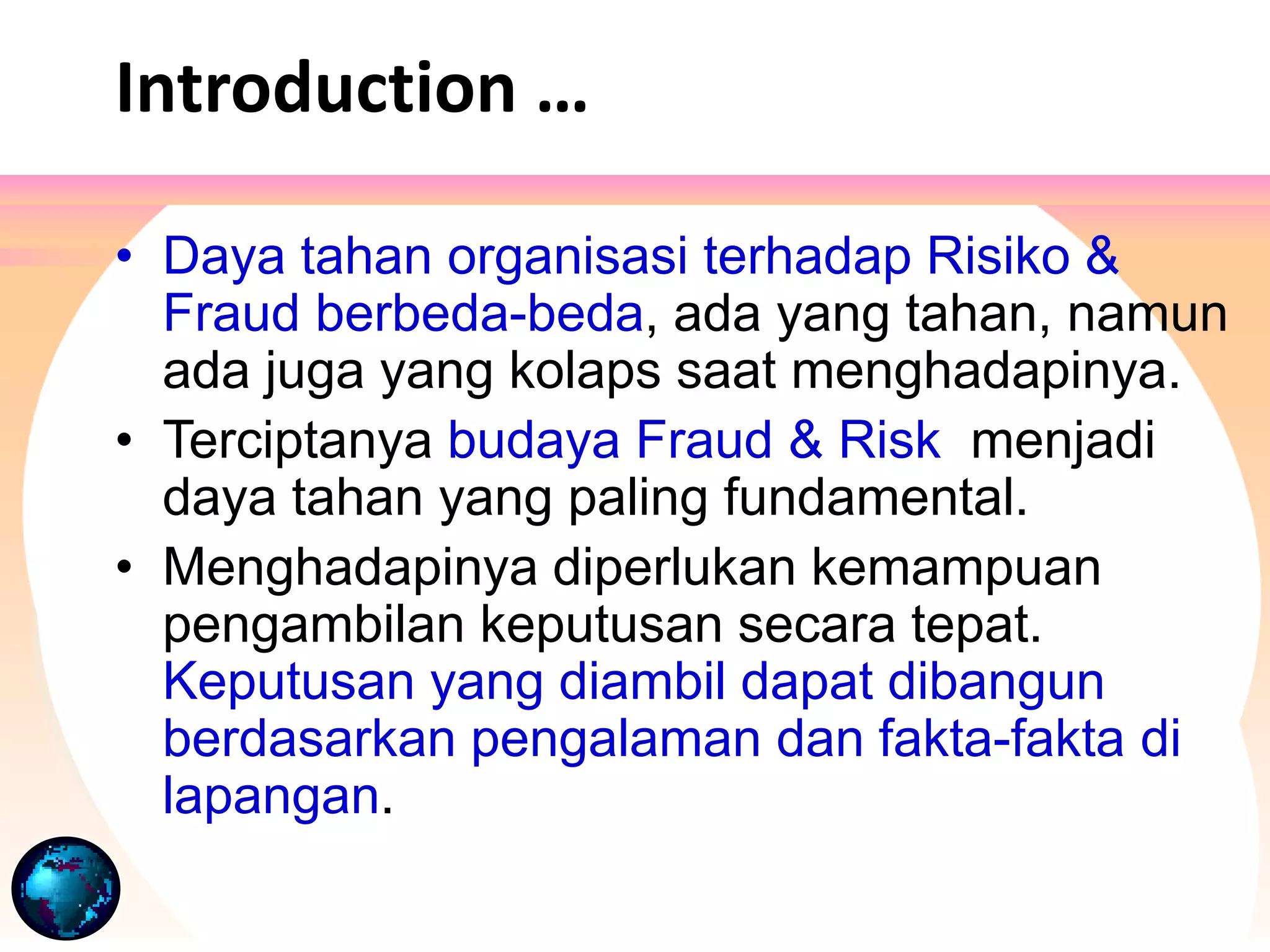 Fraud Prevention & Risk Management _Training "e-Filing & Document ...