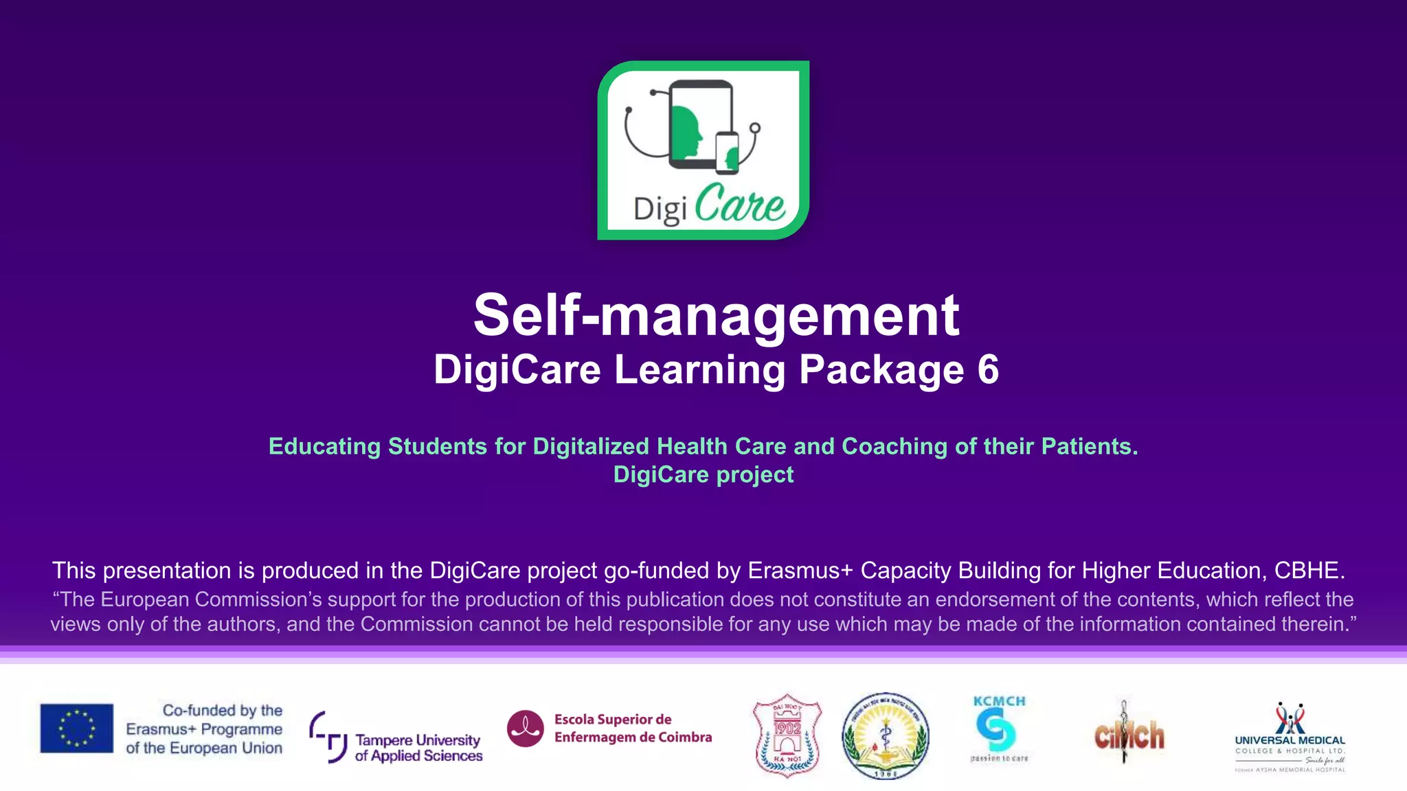 Self-management. DigiCare Laerning Package 6.pptx