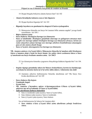 6. Kubisikana No Kunyuranaho ( Art 19 22 | PDF