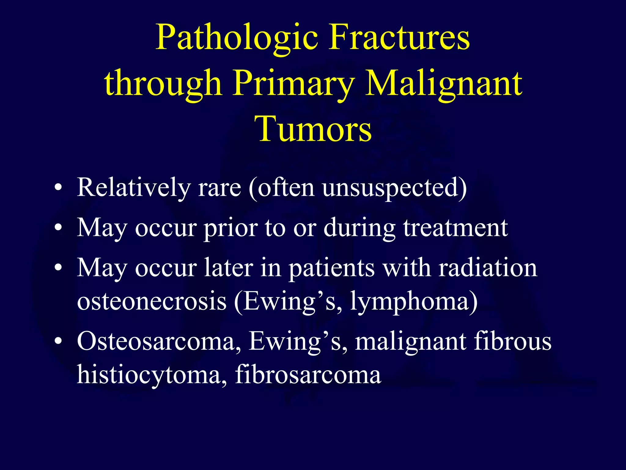 Pathologic Fractures orthopedics trauma | PPT