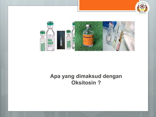 Pemberian Oksitosin | PPTX