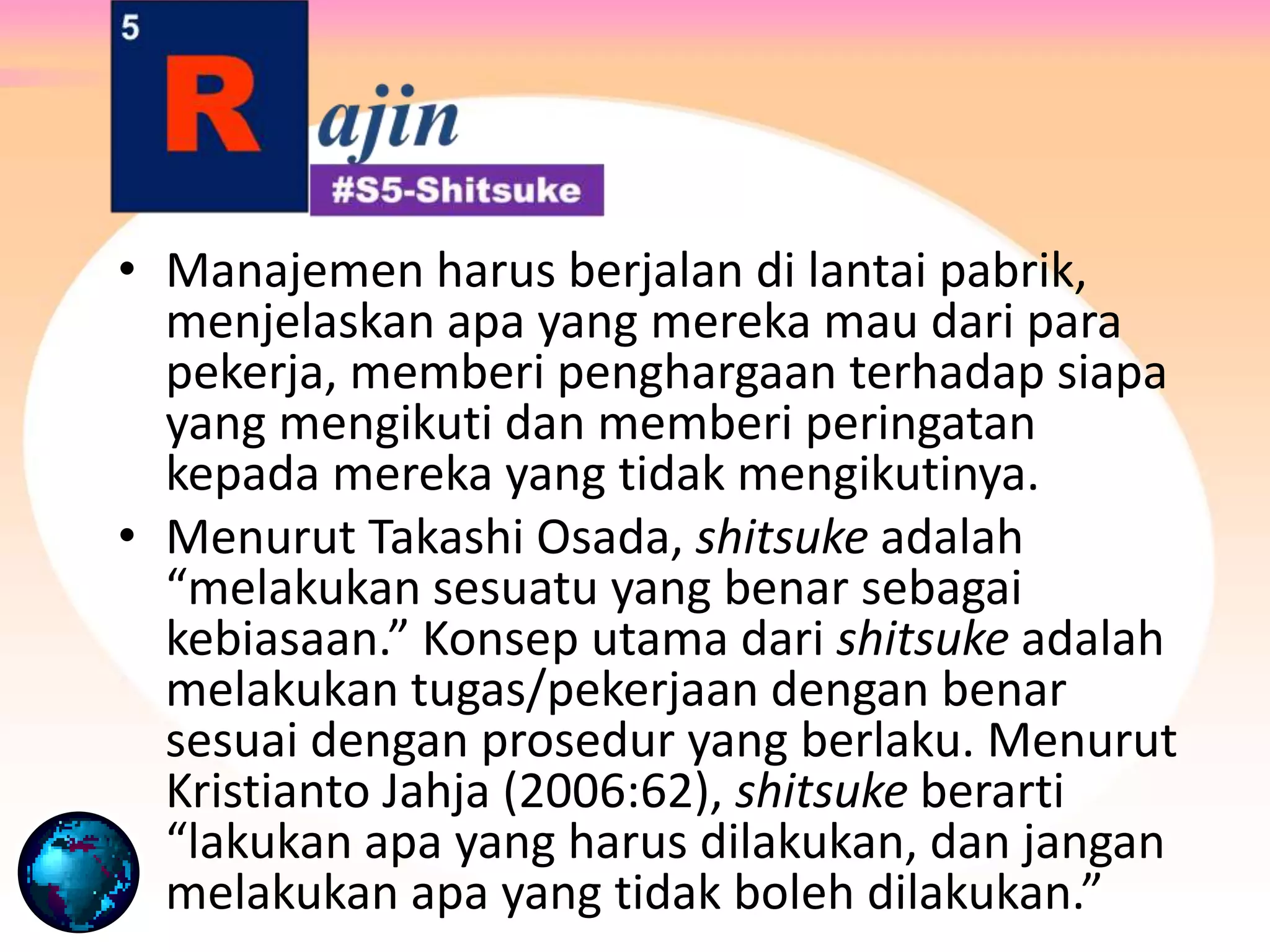 Implementasi 5S/5R di Perusahaan + Contoh2 Penerapannya | PPTX